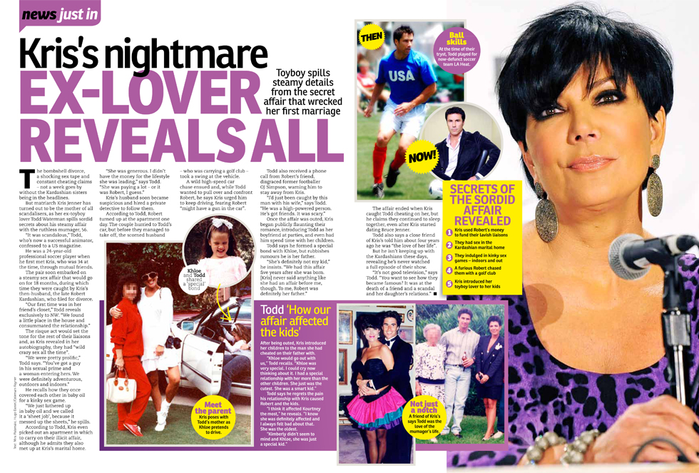 Bombshell interview! Kris Jenner’s secret lover tells all | Coleman-Rayner